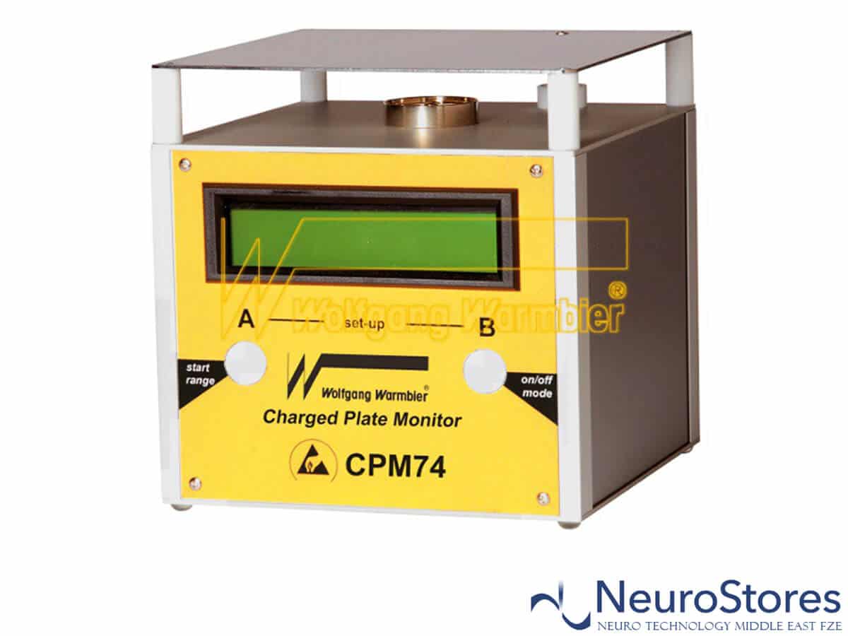 Charged Plate Monitor CPM74 with Analogue Output - NeuroStores
