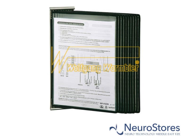 TARIFOLD IDP-STAT® Wall Mounting Frame, 10 Document Holders - NeuroStores